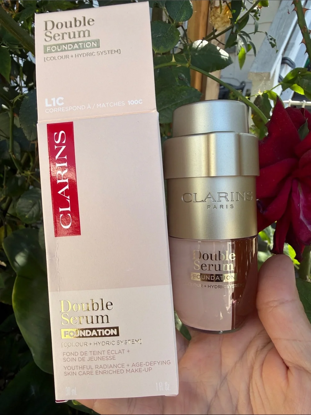 Clarins | Makeup | Clarins Double Serum Foundation Shade Lc New Amazing ...
